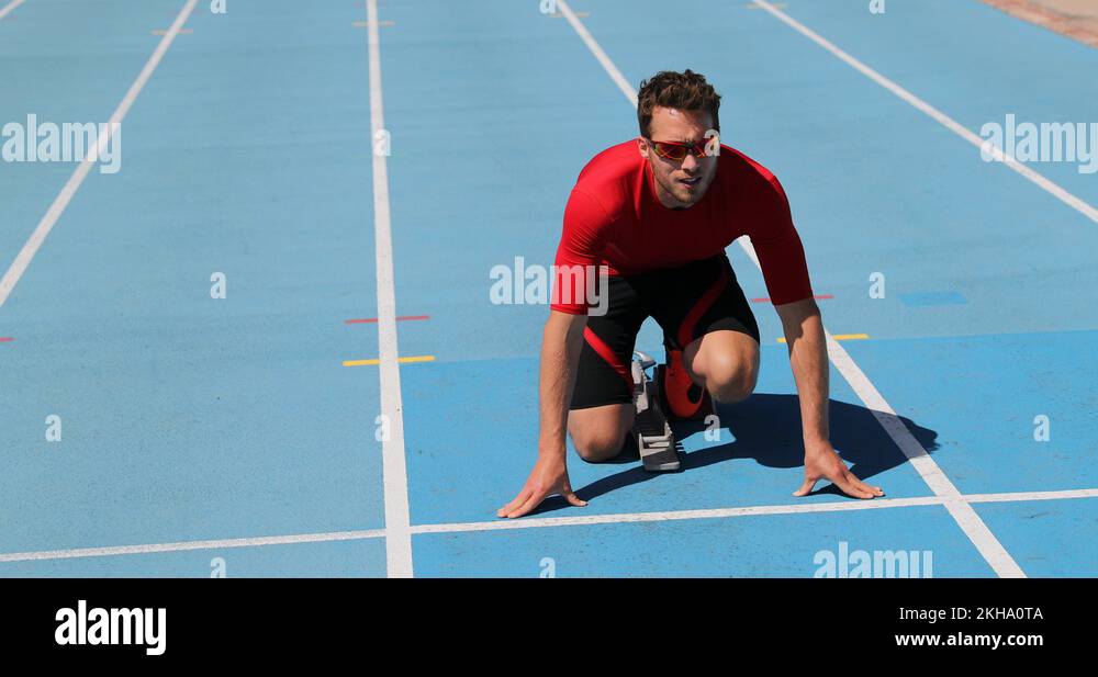 Athlete sprinter runner sport Stock Videos & Footage - HD and 4K Video ...