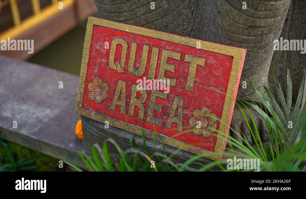Quiet area sign Stock Videos & Footage - HD and 4K Video Clips - Alamy