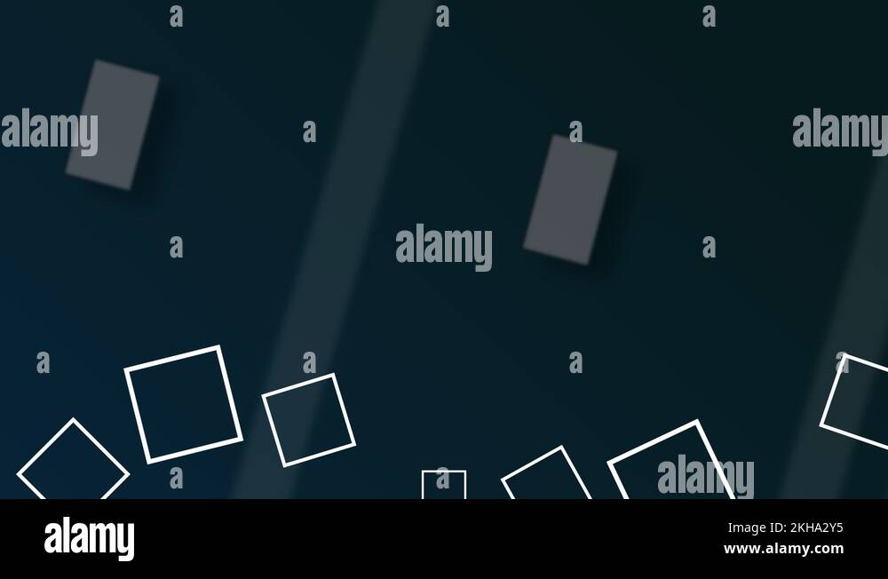 Minimum motion graphics. Background for text. Flying squares. Looped ...