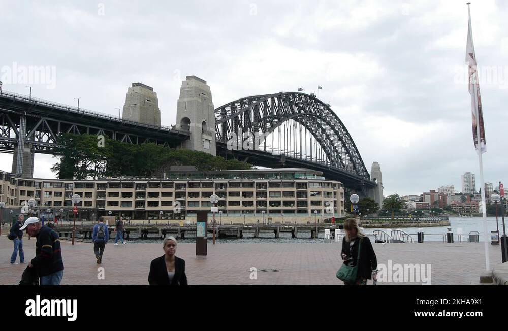 Harbour bridge from the rocks Stock Videos & Footage - HD and 4K Video ...