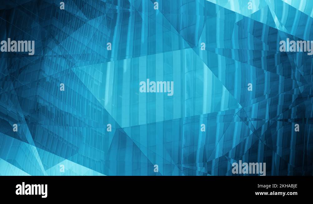 Metropolis architecture bank property presentation backdrop 4k Stock ...