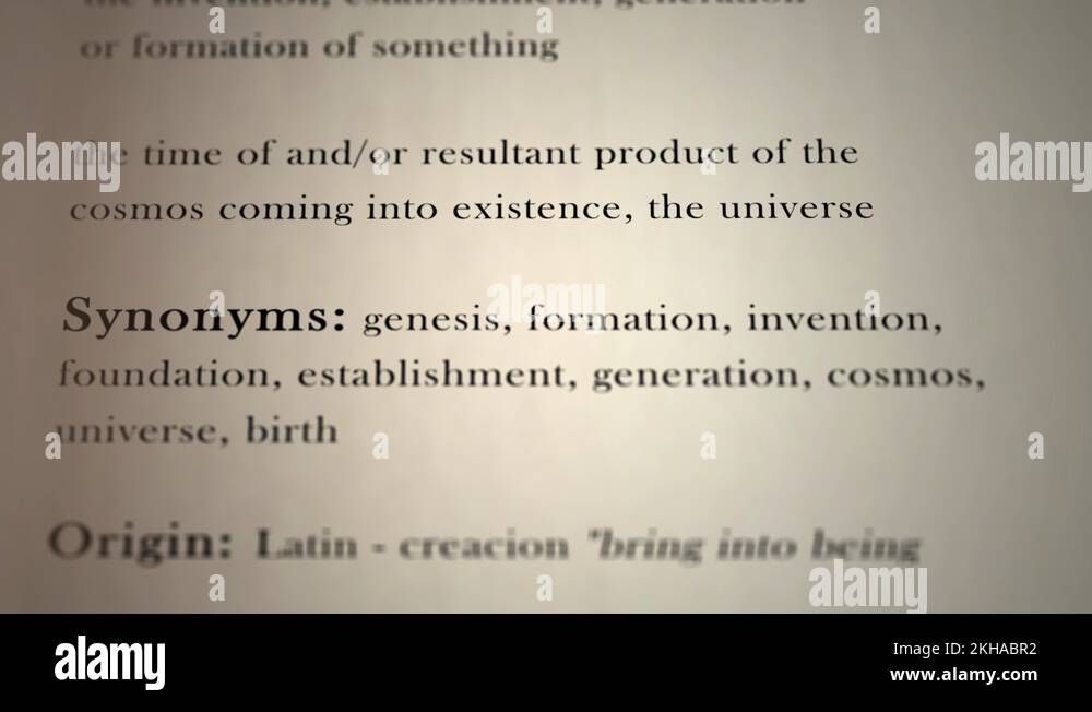 Genesis creation Stock Videos & Footage - HD and 4K Video Clips - Alamy