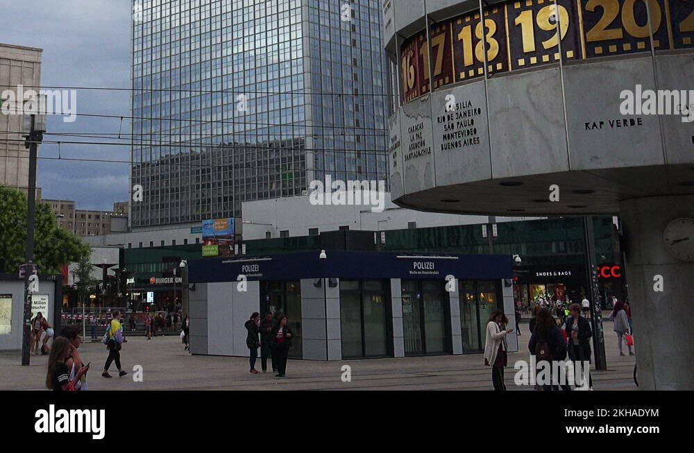 World clock at alexanderplatz Stock Videos & Footage - HD and 4K Video ...