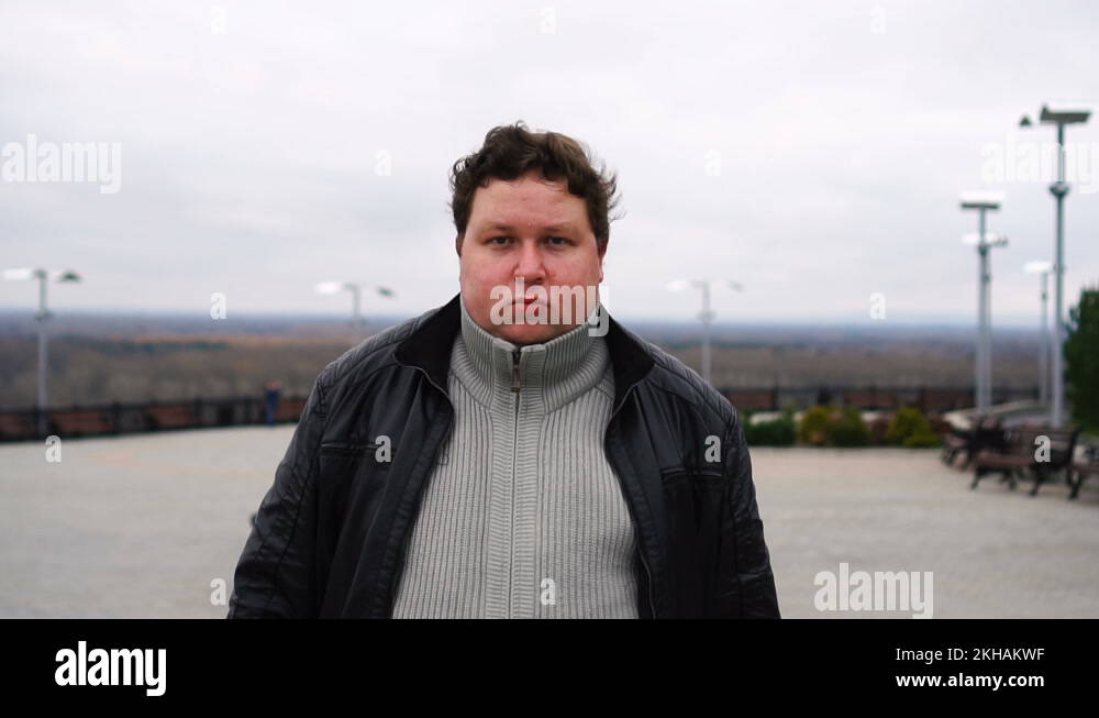 Fat man in landscape Stock Videos & Footage - HD and 4K Video Clips - Alamy