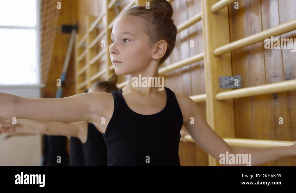 Children practicing ballet in ballet Stock Videos & Footage - HD and 4K ...