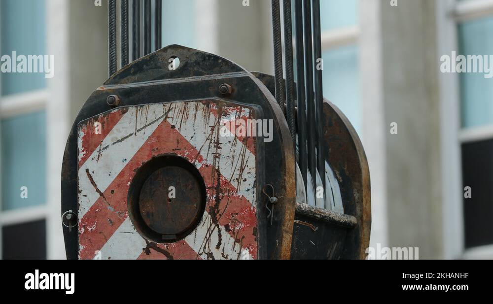 Red heavy lift crane Stock Videos & Footage - HD and 4K Video Clips - Alamy