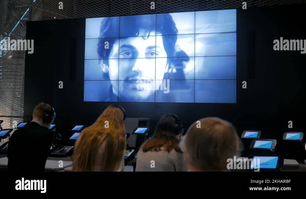 Students watching video classroom Stock Videos & Footage - HD and 4K ...