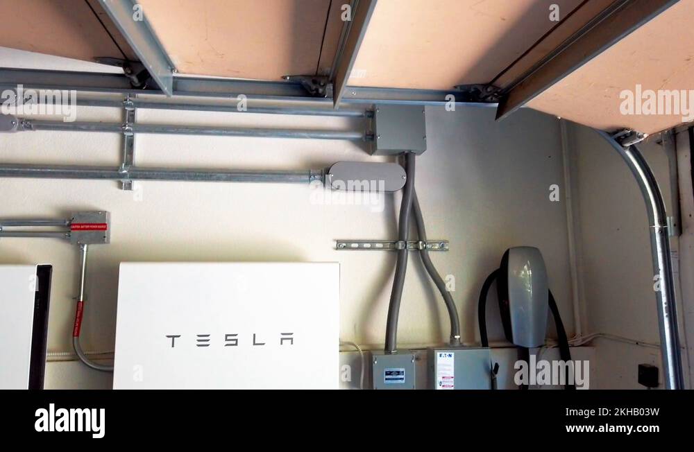 Tesla Powerwall Lithium-Ion Battery Energy Rechargeable Storage Unit ...