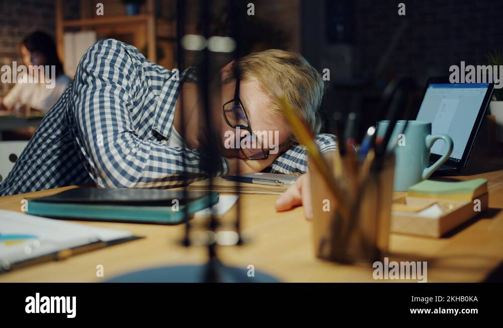 Office sleeping on desk Stock Videos & Footage - HD and 4K Video Clips ...