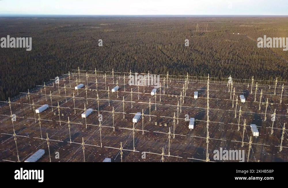 High frequency active auroral research program Stock Videos & Footage ...