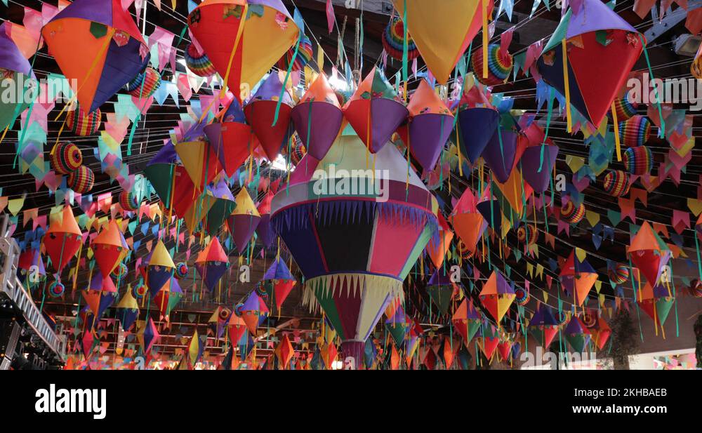 Flags hanging ceiling Stock Videos & Footage - HD and 4K Video Clips ...