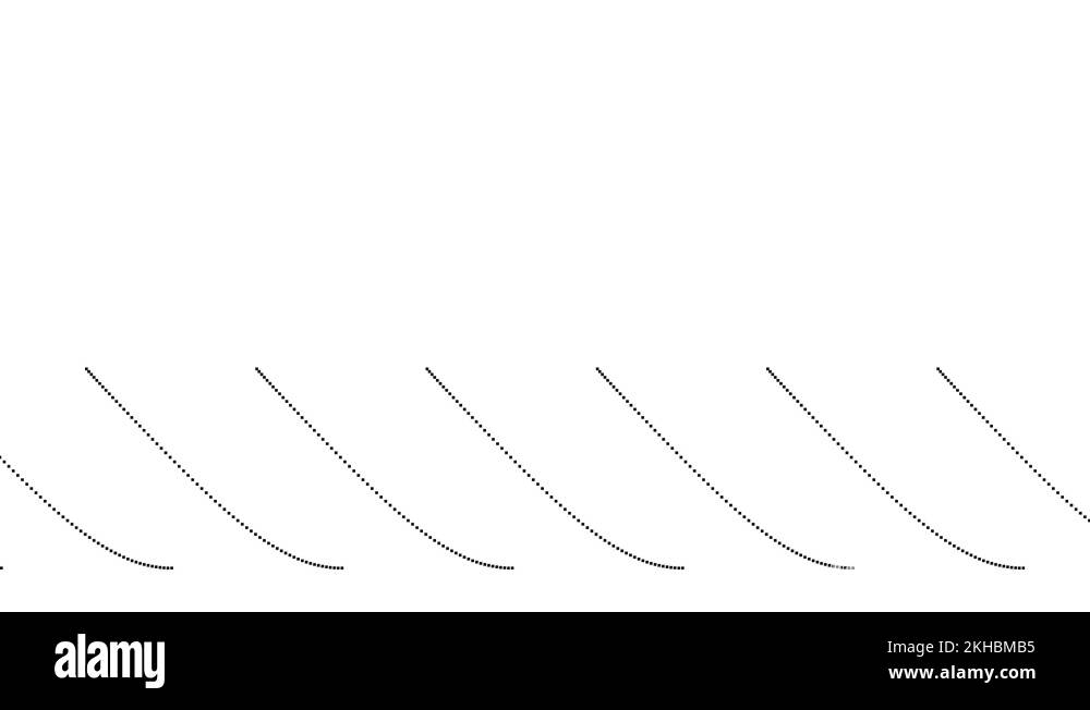 Scribbling to Draw Random Shapes in a Row Across the Frame Stock Video ...