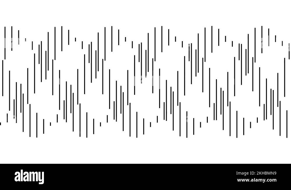 Looping Sine Wave Endless Expanding and Shrinking Pattern Loop Stock ...