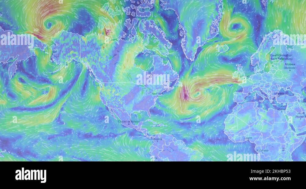 Wind map Stock Videos & Footage - HD and 4K Video Clips - Alamy