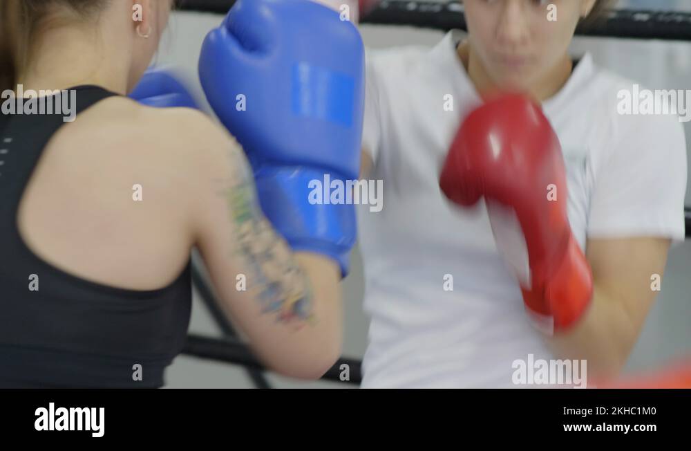 Female boxing sparring Stock Videos & Footage - HD and 4K Video Clips - Alamy
