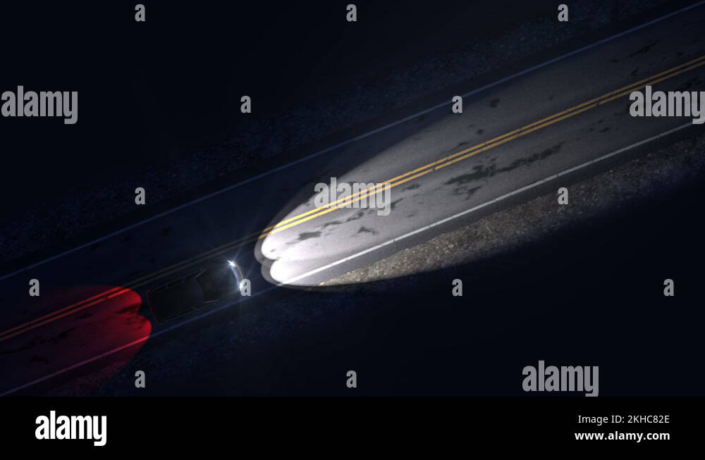 Car headlights night head on Stock Videos & Footage - HD and 4K Video ...