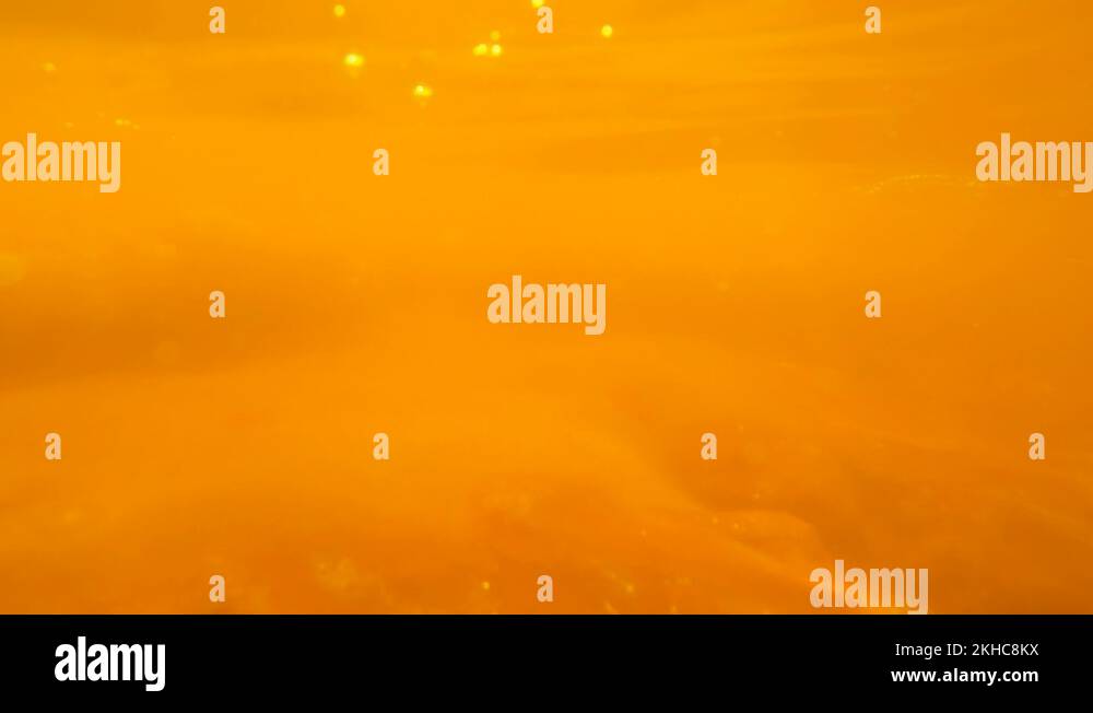 Beautiful underwater scene of bubbling hot springs in Danakil desert ...