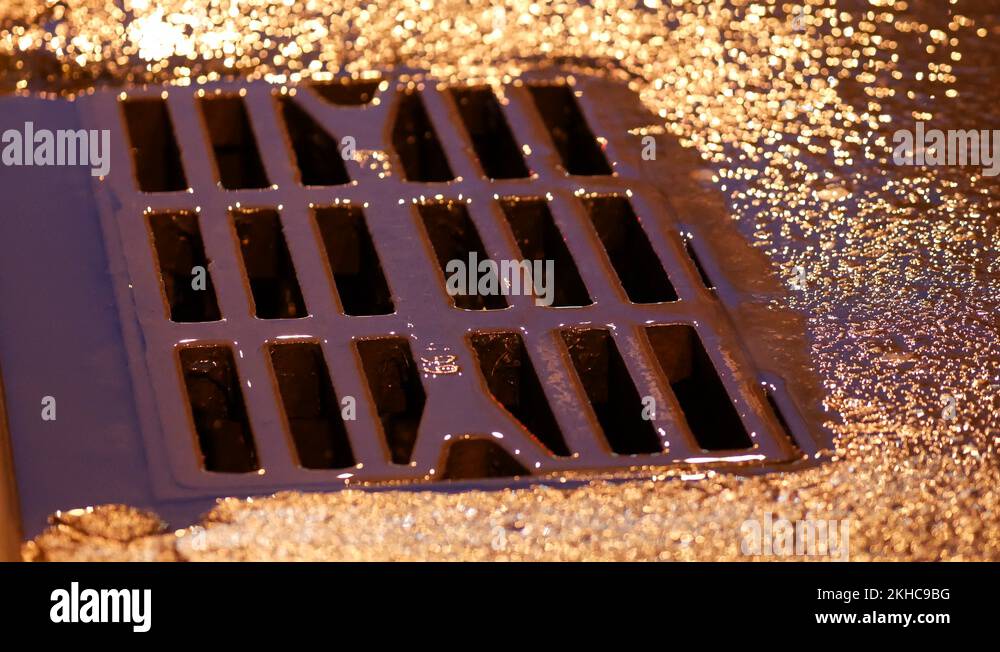 Metal grill for sewer drain Stock Videos & Footage - HD and 4K Video ...