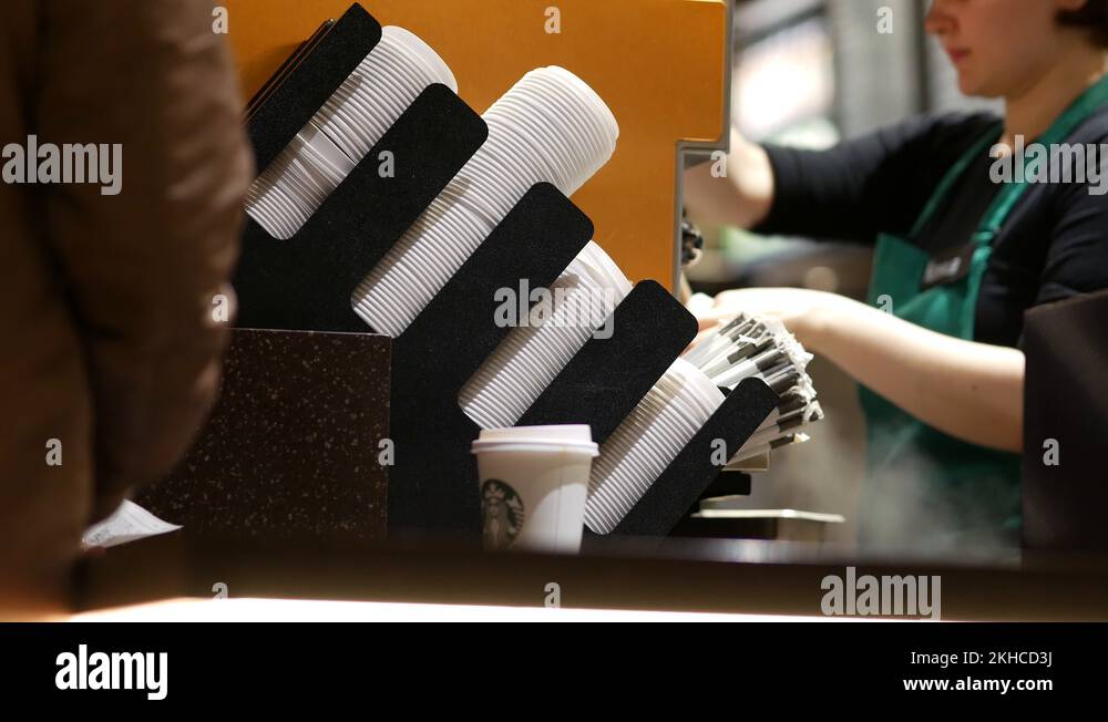 Starbucks coffee cafe barista Stock Videos & Footage - HD and 4K Video ...