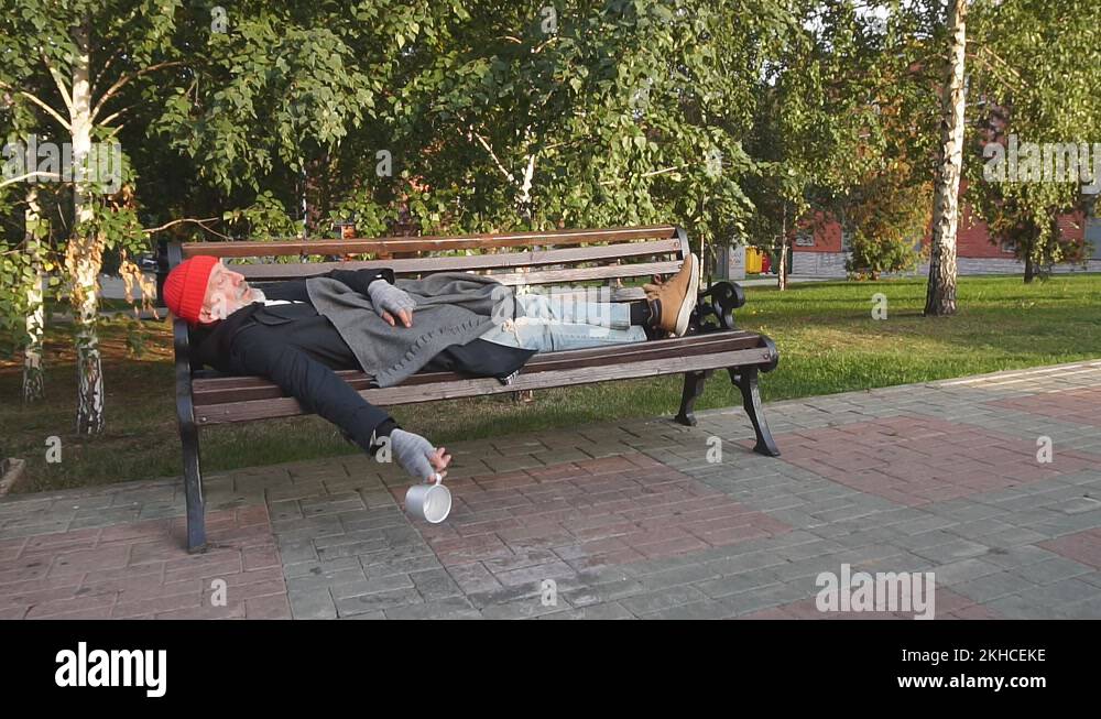 Man sleeping on bench Stock Videos & Footage - HD and 4K Video Clips ...