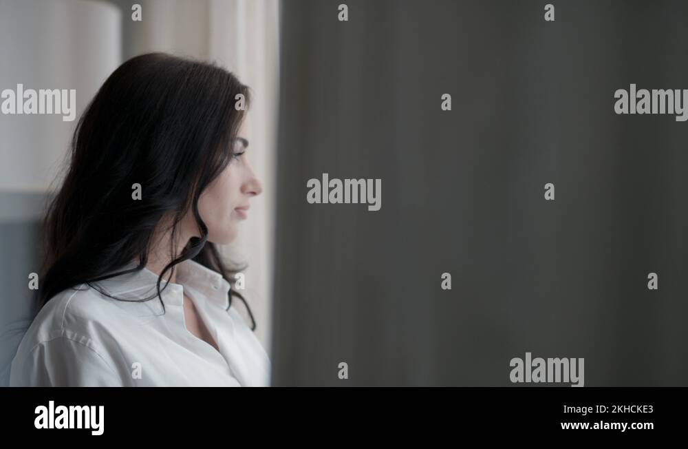 Young woman through window Stock Videos & Footage - HD and 4K Video ...