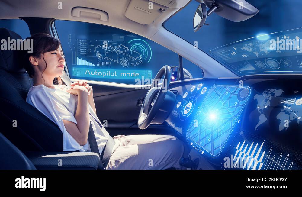 Autonomous car self driving Stock Videos & Footage - HD and 4K Video ...