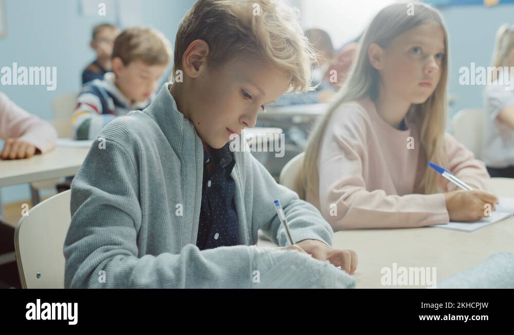 New school boy classroom Stock Videos & Footage - HD and 4K Video Clips - Alamy