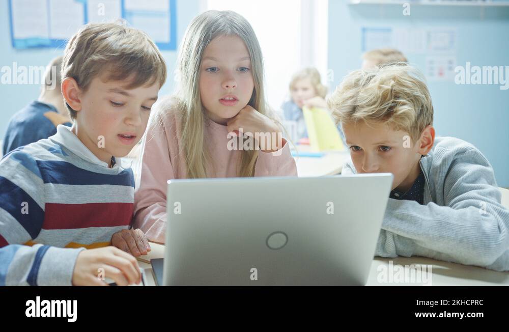 Elementary school classroom diverse Stock Videos & Footage - HD and 4K ...