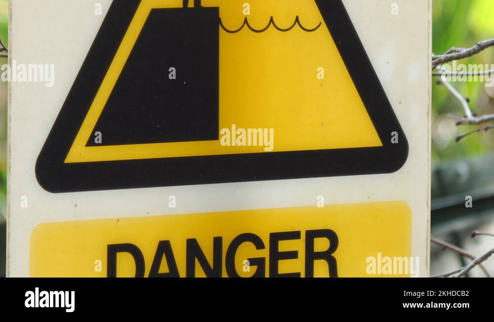 Danger warning sign harbour Stock Videos & Footage - HD and 4K Video ...