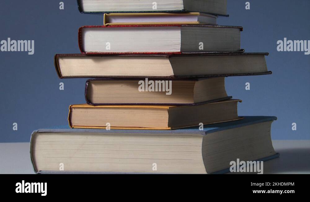 Stack of books Stock Videos & Footage - HD and 4K Video Clips - Alamy