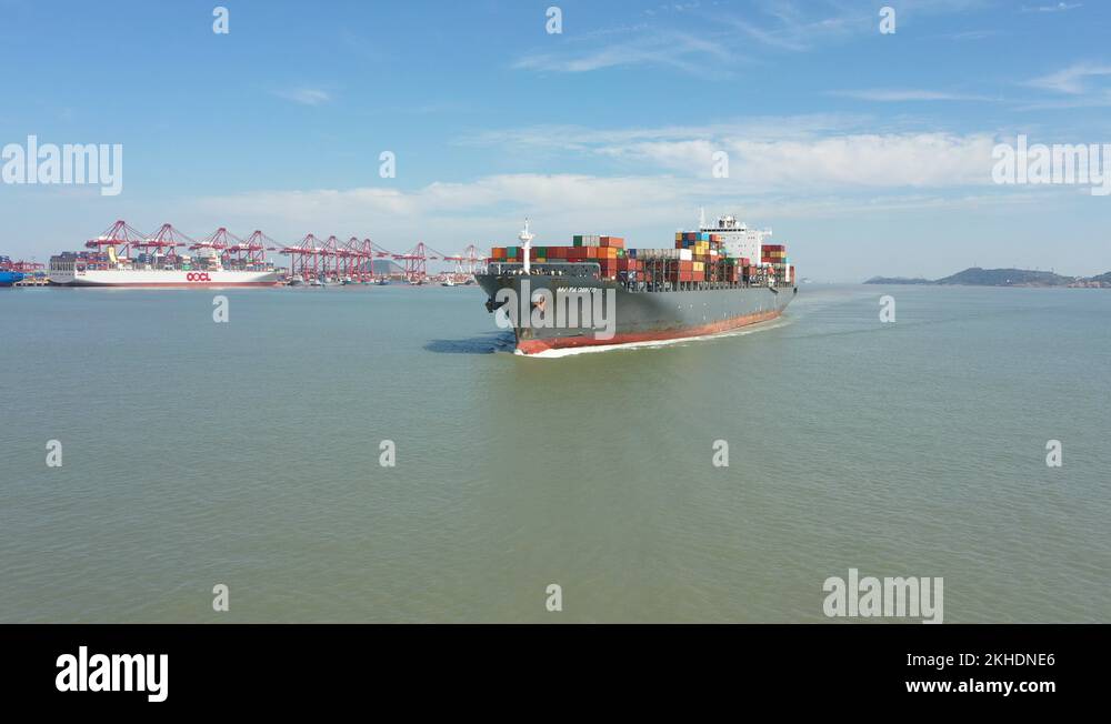 Commercial container ship Stock Videos & Footage - HD and 4K Video ...