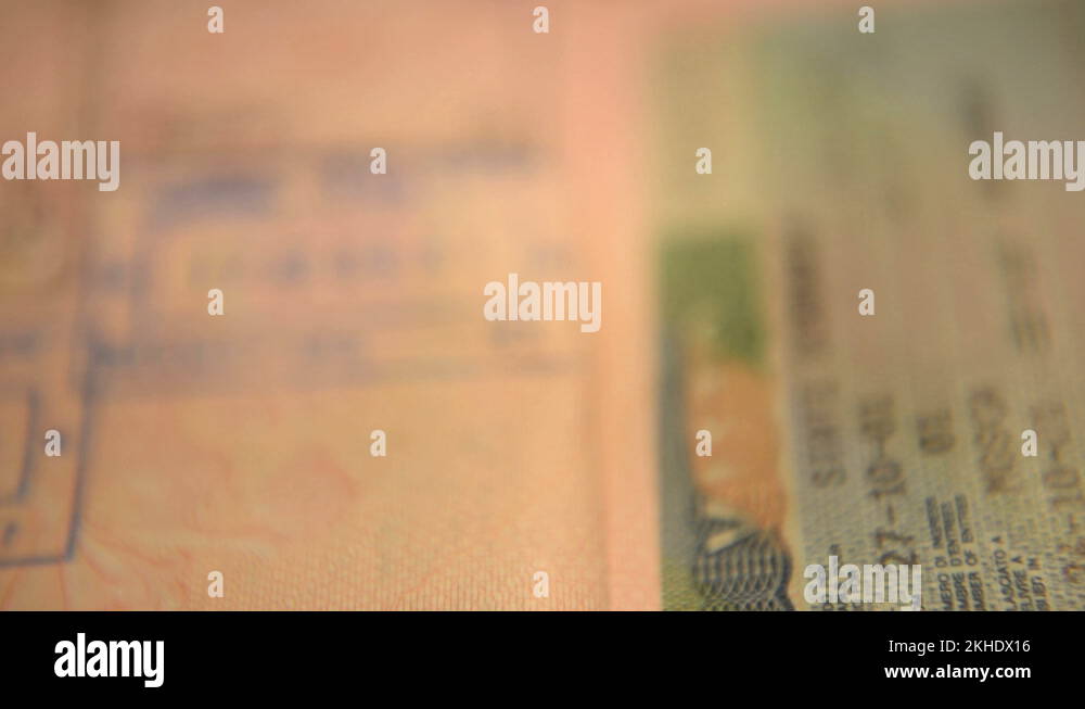 Passport, border control, border check, Europe Stock Video Footage - Alamy
