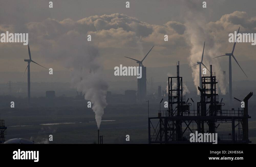 Smoke stack wind turbine Stock Videos & Footage - HD and 4K Video Clips ...