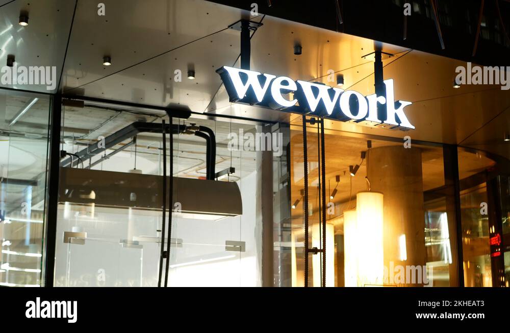 Wework office logo Stock Videos & Footage - HD and 4K Video Clips - Alamy