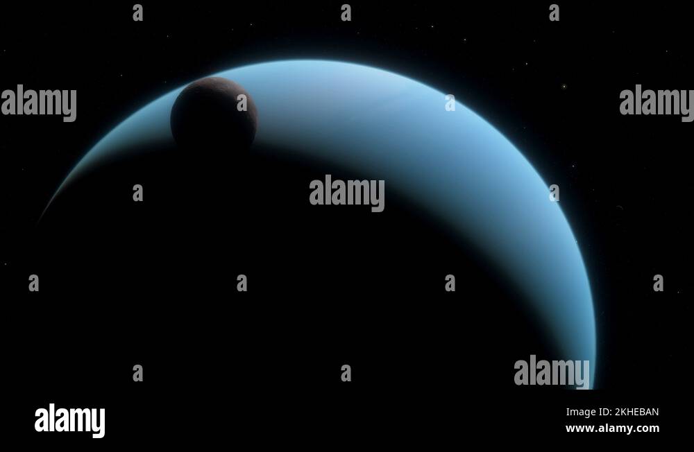 Uranus - planets of the Solar system in high quality. Cinematic ...