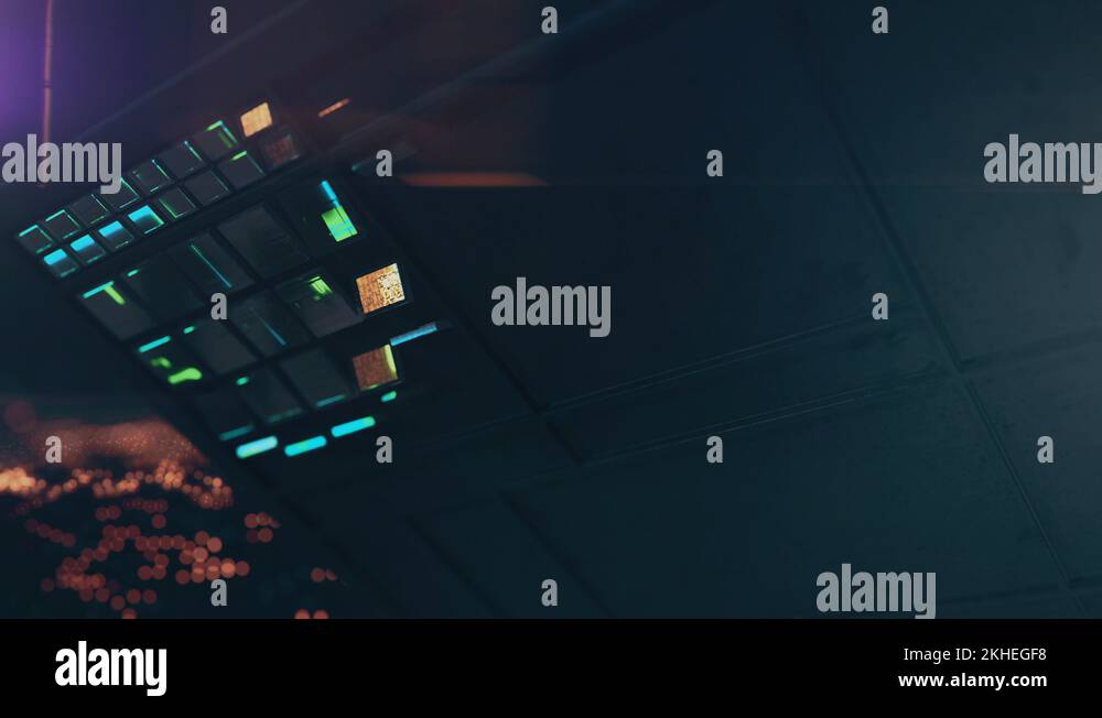 Microchip, concept animation inside the nanotechnology, 4K Stock Video ...