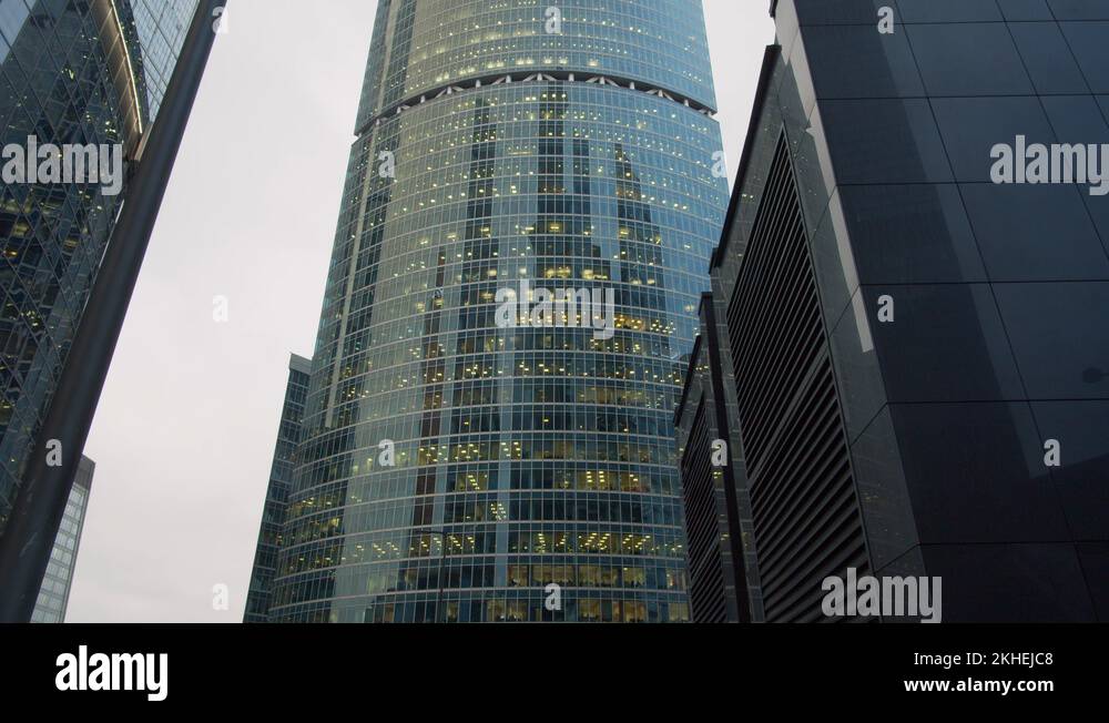 Modern cosmopolitan city center architecture Stock Videos & Footage ...