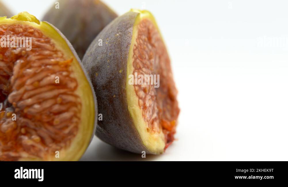 Fig figs inside cut fruit Stock Videos & Footage - HD and 4K Video ...