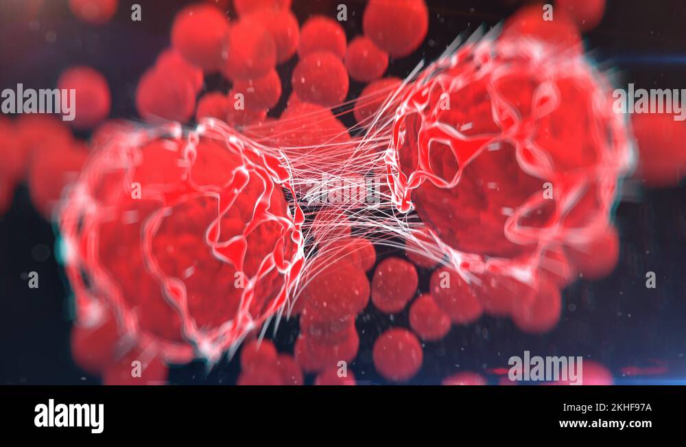 Virus in blood, mutation process, genetic disorders, disease spreading ...