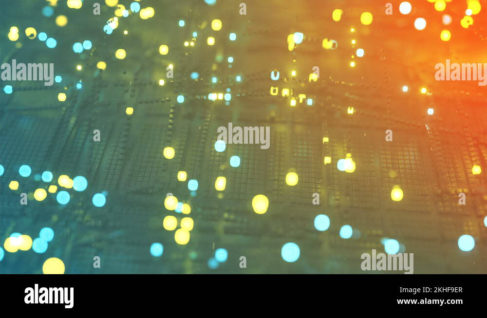 Cubic matrix of digital big data seamless loop 3D render animation Stock Video Footage - Alamy