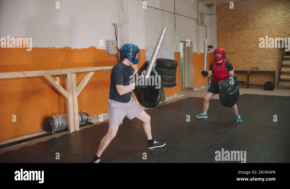 Two men a training fight Stock Videos & Footage - HD and 4K Video Clips ...