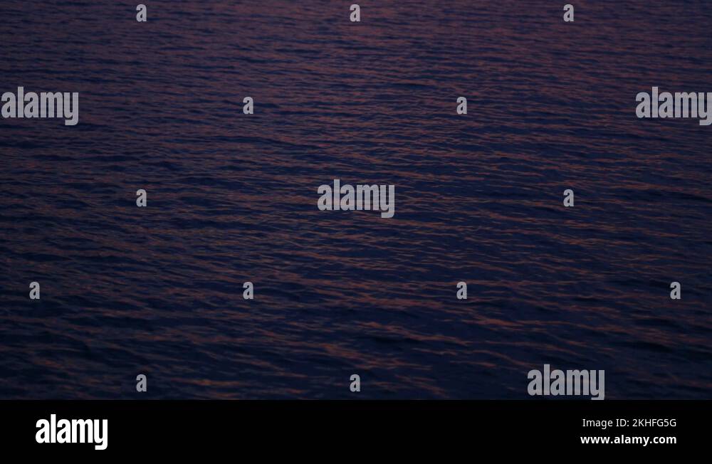 Beautiful dark night sea water. Natural video background Stock Video ...
