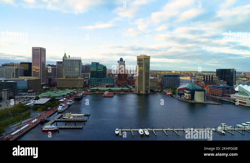 Baltimore maryland usa downtown skyline Stock Videos & Footage - HD and ...