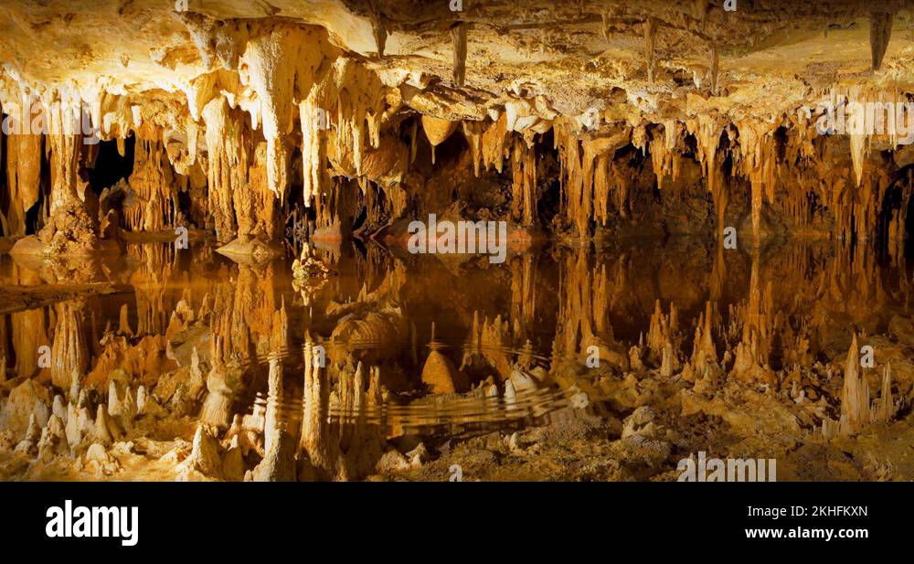 Touring the Luray Caverns, Cave Landscape 4K Stock Video Footage - Alamy