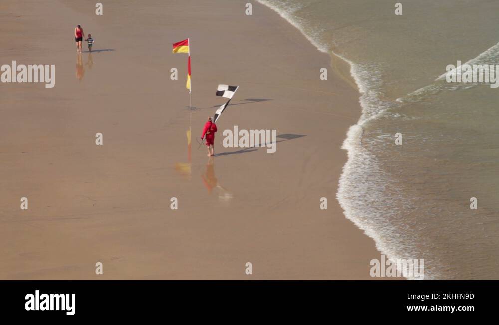 Lifeguard safety flag Stock Videos & Footage - HD and 4K Video Clips ...