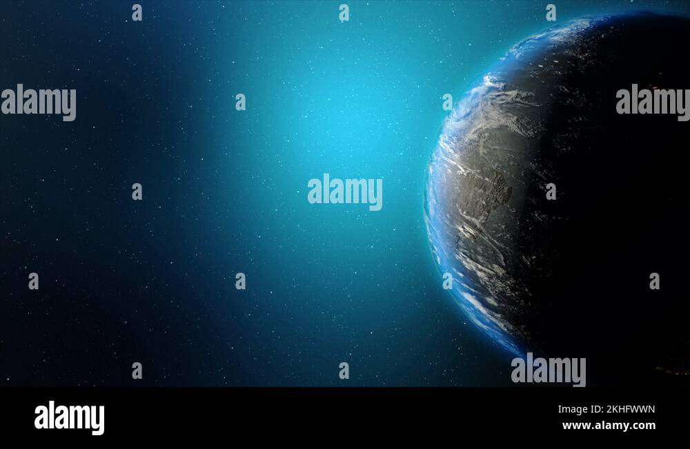 Spinning realistic globe world map Stock Video Footage - Alamy