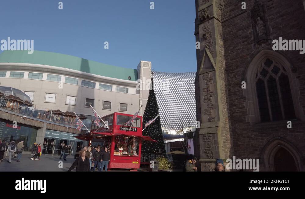 Birmingham city centre bullring Stock Videos & Footage - HD and 4K ...