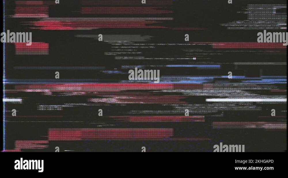Glitch overlay. 4K motion graphics background Stock Video Footage - Alamy