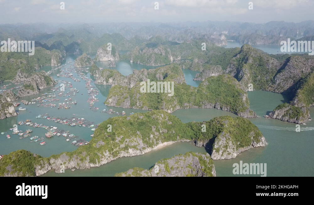 Floating village cat ba island vietnam Stock Videos & Footage - HD and ...