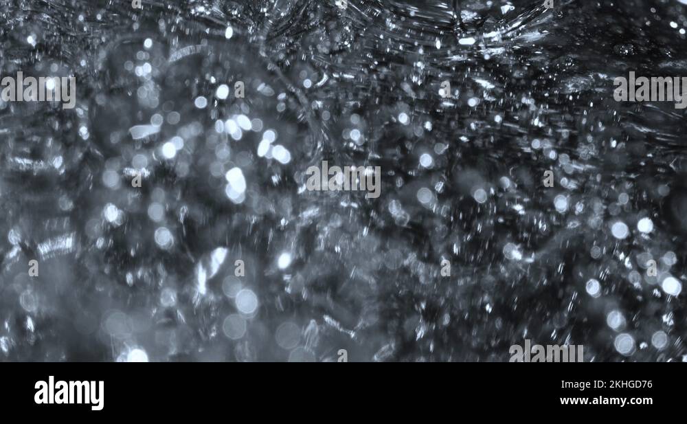 Transparent Semi-Liquid Flowing and Reflecting Specs of Light Stock ...